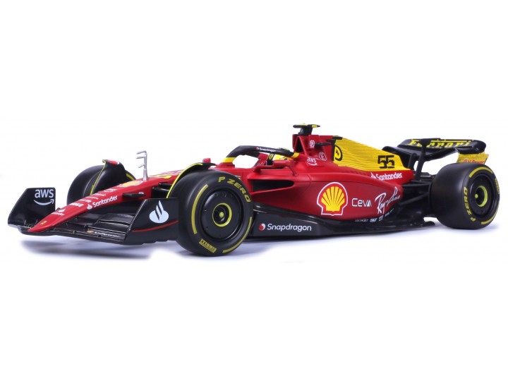 Ferrari F1-75 No.55 Monza Livery 75th Anniversary 2022 C. Sainz - 1:18 ...
